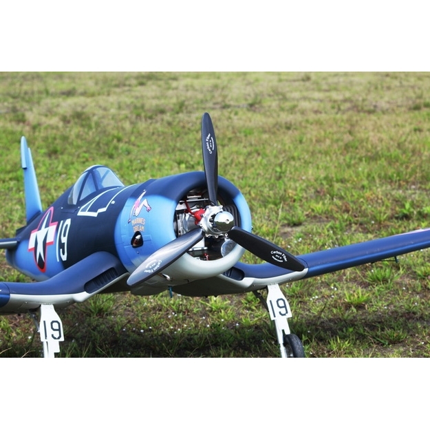 MORPOWER - Scale Modeling Carbon Fiber Propellers -- Apply to 30cc F-4U
